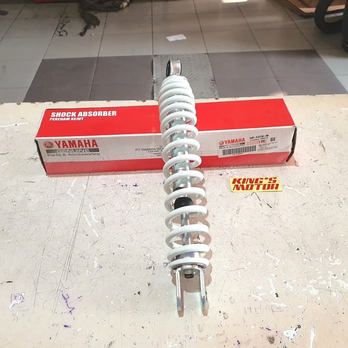 Jual shockbreaker / shock belakang mio GT, mio j, soul gt PUTIH asli ...
