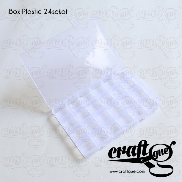 Jual Box Plastik Kecil 24sekat | Shopee Indonesia