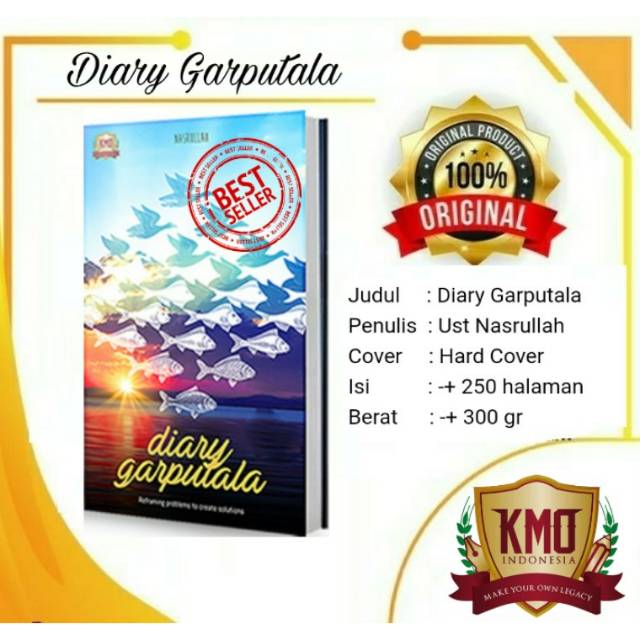 Jual Buku DIARY GARPUTALA Cara Menghadapi Tantangan Hidup dengan Tenang ... Jual Buku DIARY GARPUTALA Cara Menghadapi Tantangan Hidup dengan Tenang ...