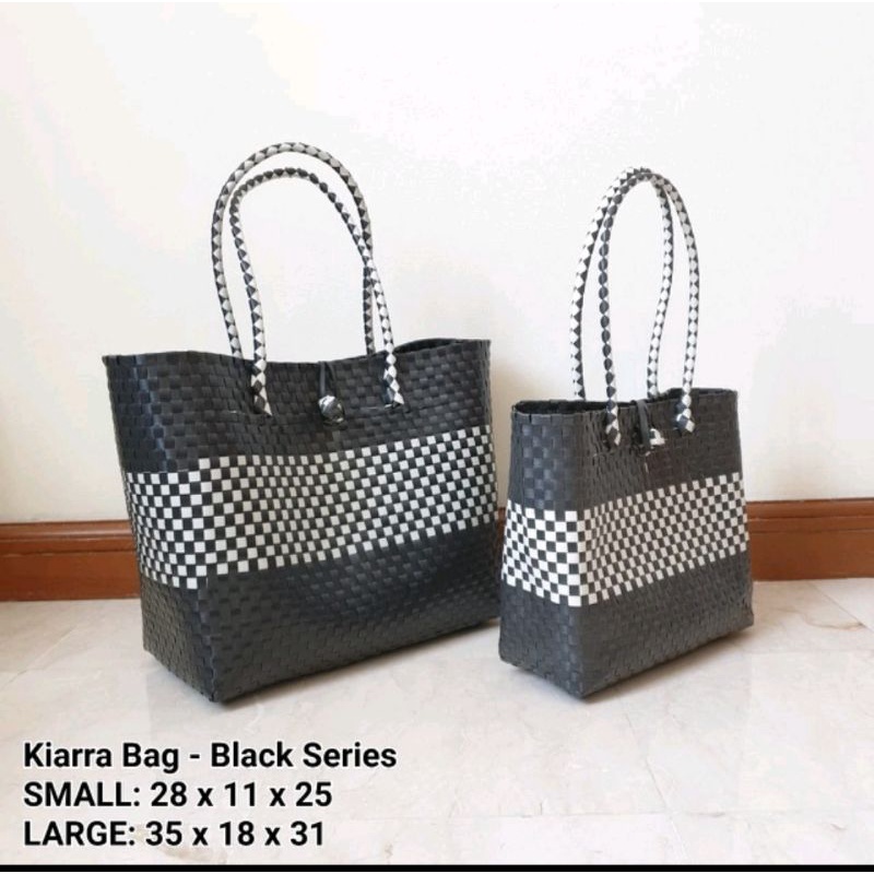 Jual Tas anyam Monokrom Tas SEMBAKO TAS BELANJA KE PASAR/ SUPER MARKET ...