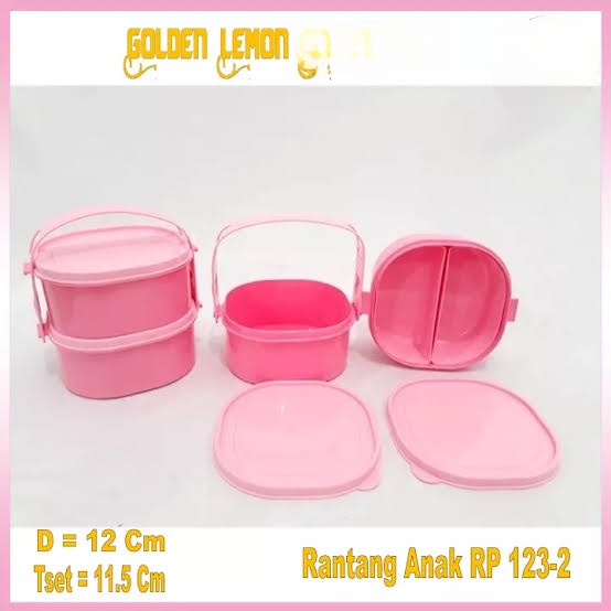 Jual Rantang piknik anak mini RP 123-2 golden lemon | Shopee Indonesia
