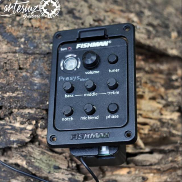 Jual Preamp Fishman Presys Blend untuk Gitar Akustik | Shopee Indonesia