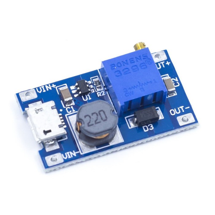 Jual Micro USB Module Modul Step Up Stepup MT3608 MT 3608 Boost Converter | Shopee Indonesia