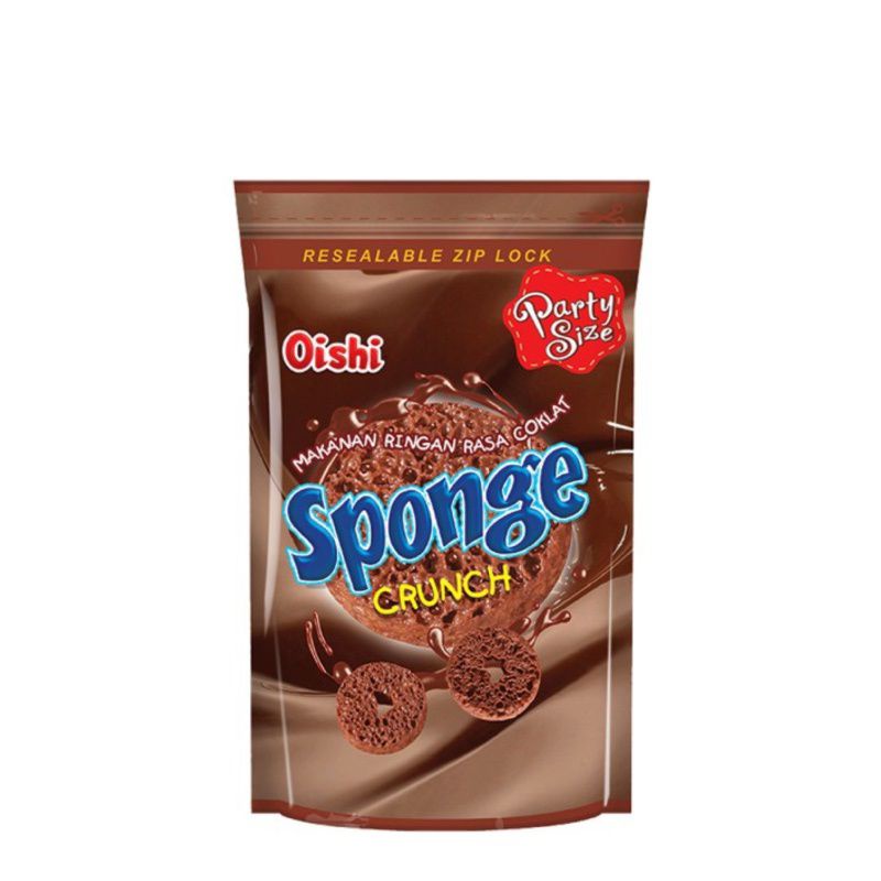 Jual Oishi Sponge Rasa Cokelat 110gr | Shopee Indonesia