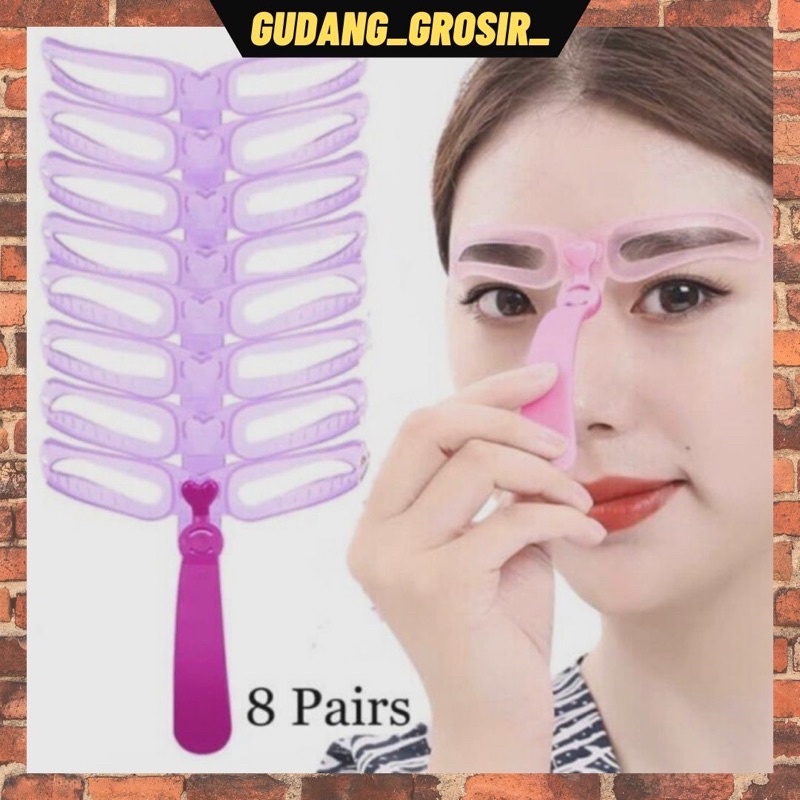 Jual Cetakan alis 8 model macam macam bentuk | Shopee Indonesia