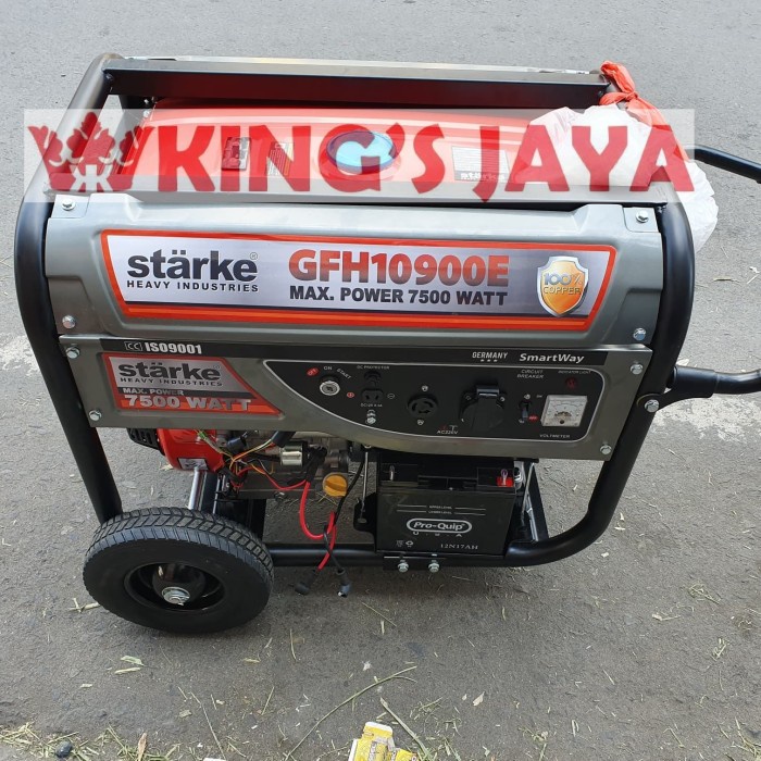 Jual Generator listrik bensin 7500 watt STARKE GFH 10900 E / Genset ...