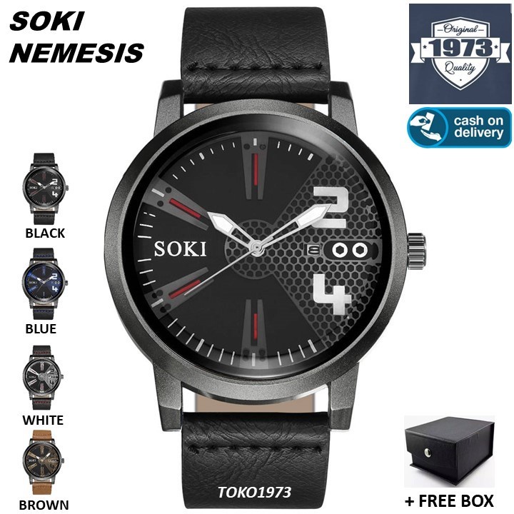 Jual SOKI NEMESIS - Jam tangan pria arloji pria sporty men's watch ...