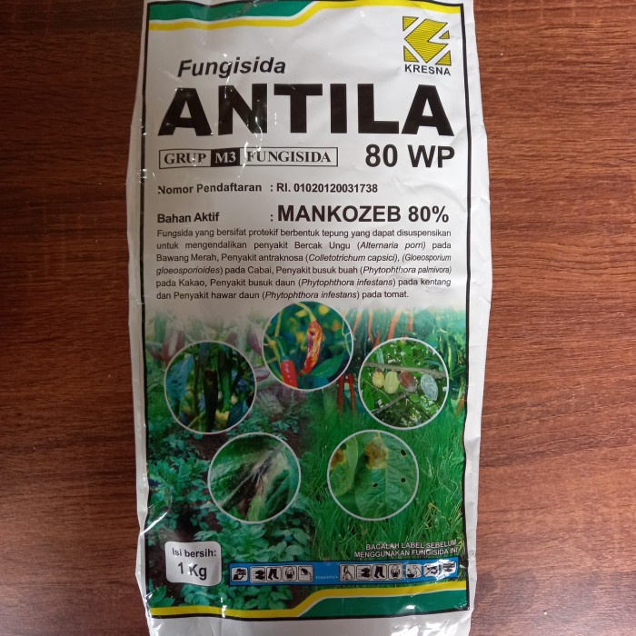Jual Antila 80WP 1kg Fungisida Protektif Pencegah dan Pembasmi Jamur ...