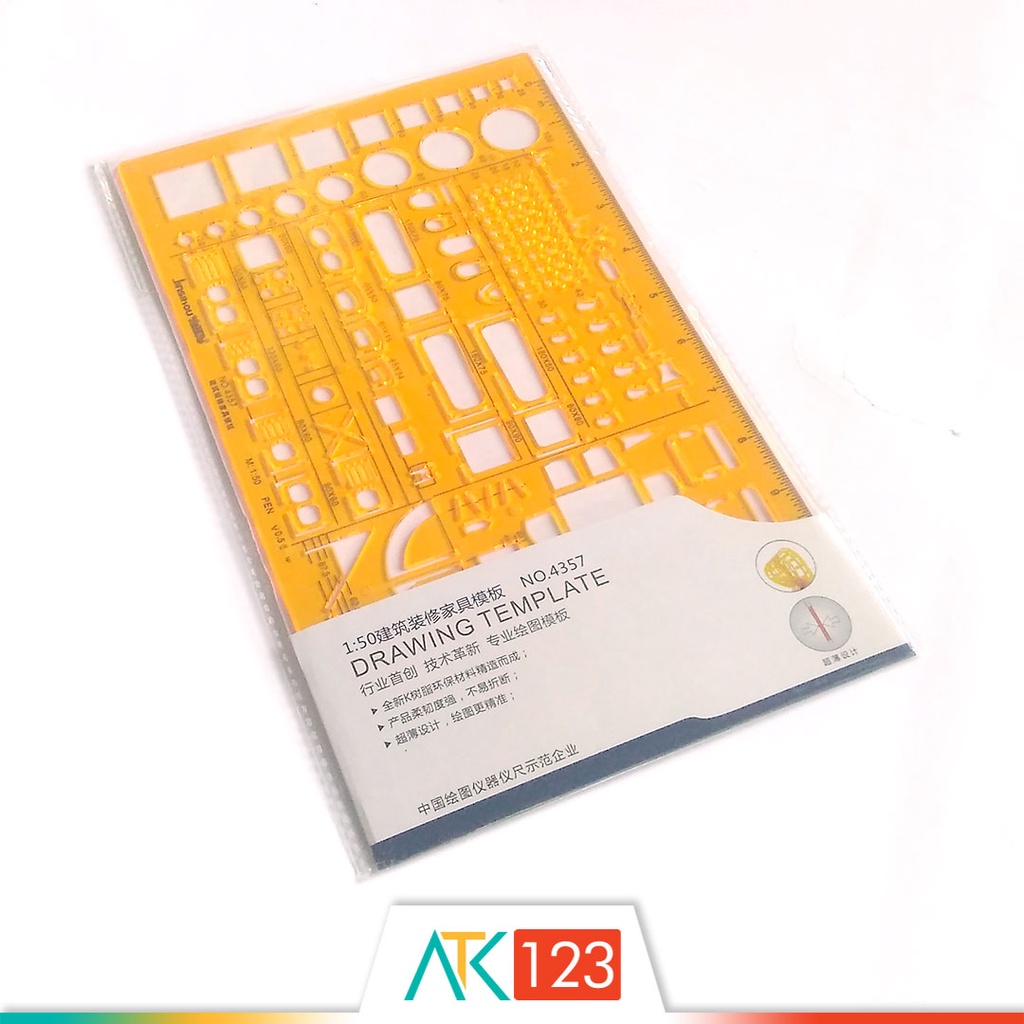 Jual Penggaris / Mal Mebel / Furniture Skala 1:50 Jinsihou 4357 ...