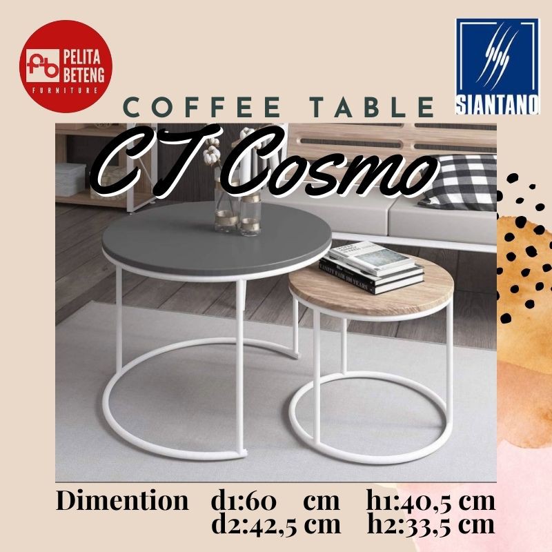 Jual Siantano Meja Tamu CT Cosmo | Shopee Indonesia