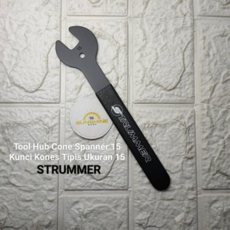 Jual Kunci Kones Tipis Ukuran 15 STRUMMER Tool Hub Cone Spanner Made In TAIWAN | Shopee Indonesia