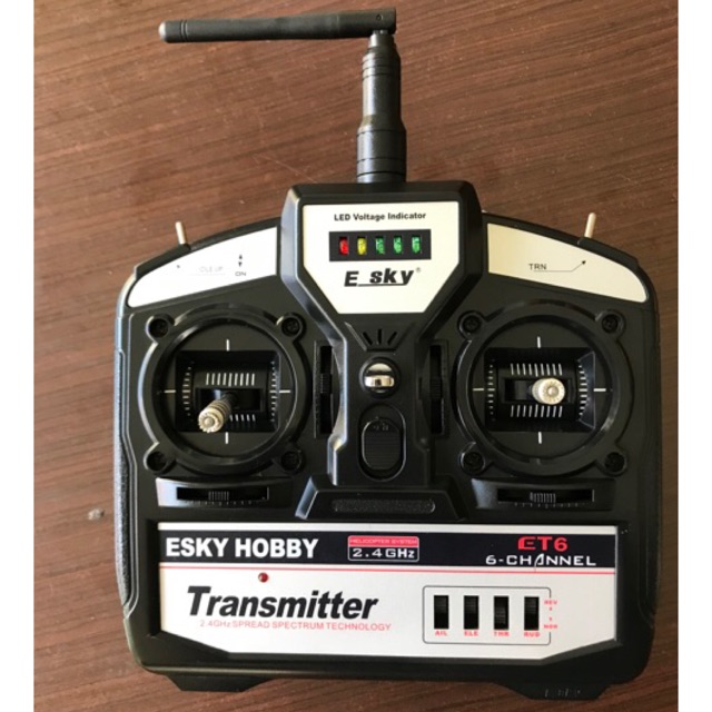 Jual remote radio control transmitter tx helicopter rc esky no align ...