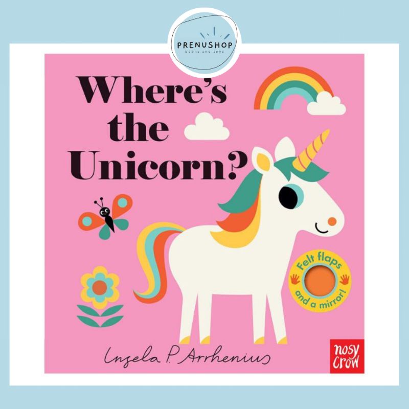 Jual Board Book Where's the Unicorn? (lift the flap felt book) | Shopee ...