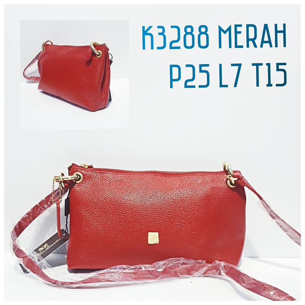 Jual Tas Papillon Original K3288 Merah | Shopee Indonesia