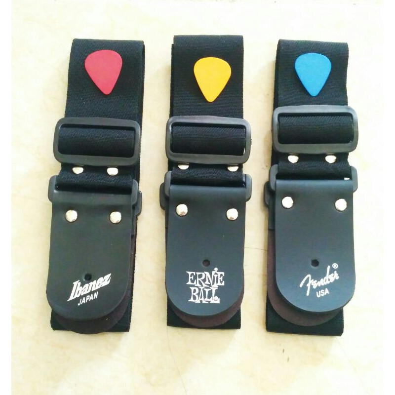 Jual Strap Gitar Kuat Tali Selempang Bass free PICK :) | Shopee Indonesia