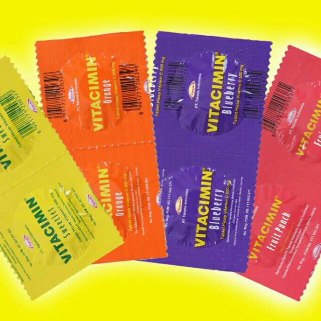 Jual VITACIMIN Original - Permen Vitamin C, Multivitamin, Sariawan ...