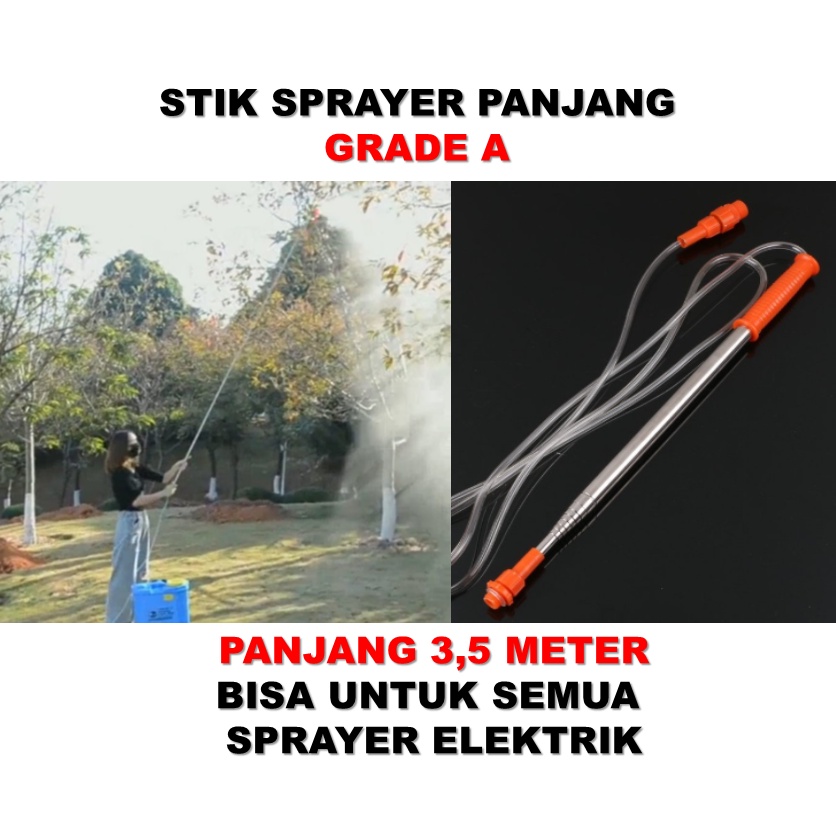 Jual Stik Sprayer Elektrik Panjang - Stik Semprot Tanaman Panjang 3.5 ...