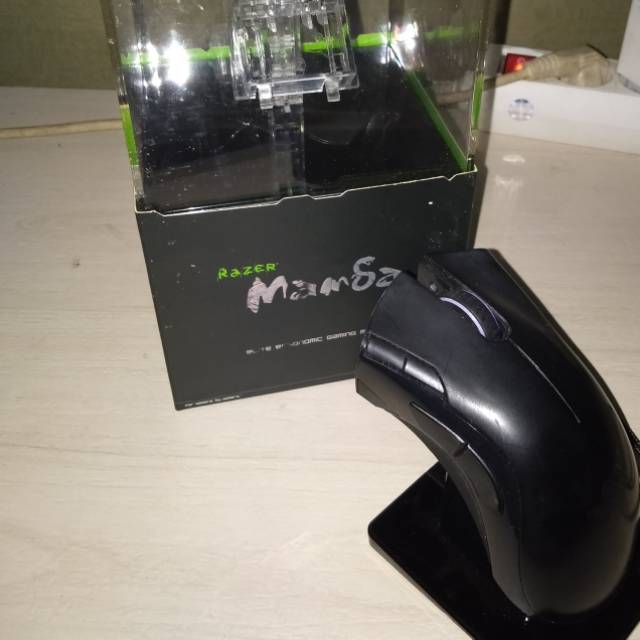 Jual Razer Mamba wireless mouse and keyboard Razer lycosa | Shopee ...