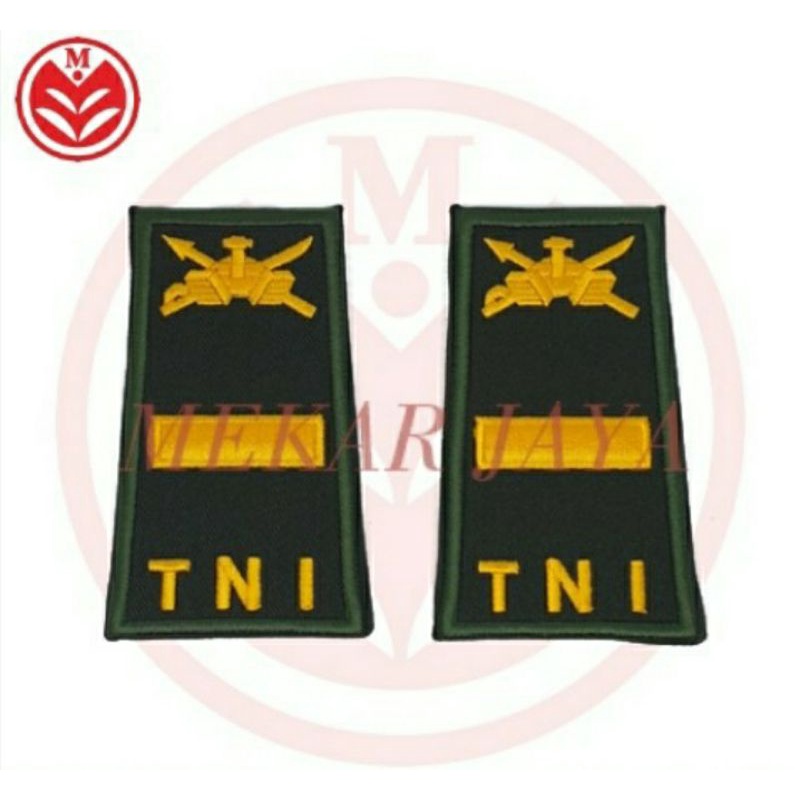 Jual Pangkat LETDA KAVLERI PDH Staff & Komando | Shopee Indonesia
