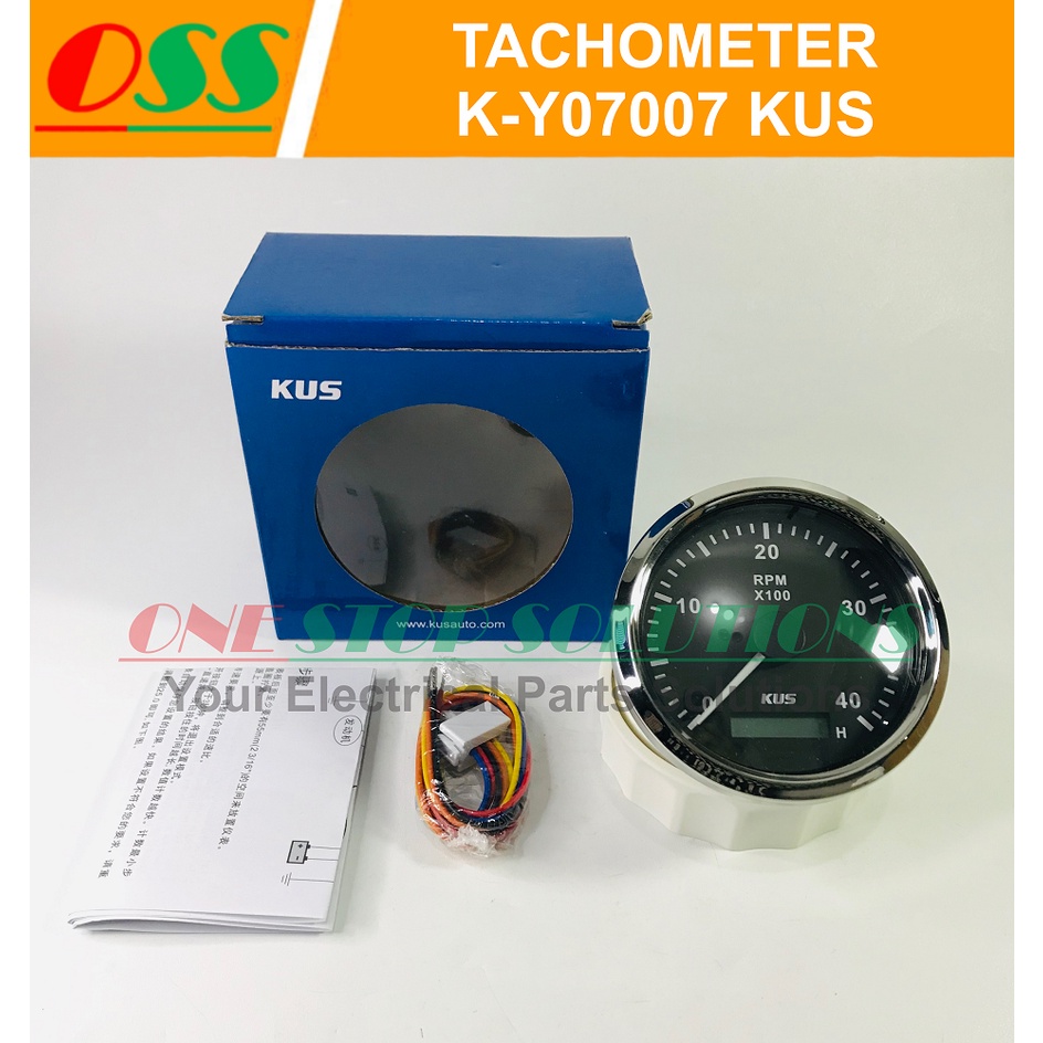 Jual TACHOMETER RPM GAUGE K-Y07007 KUS ORIGINAL RPM METER | Shopee Indonesia