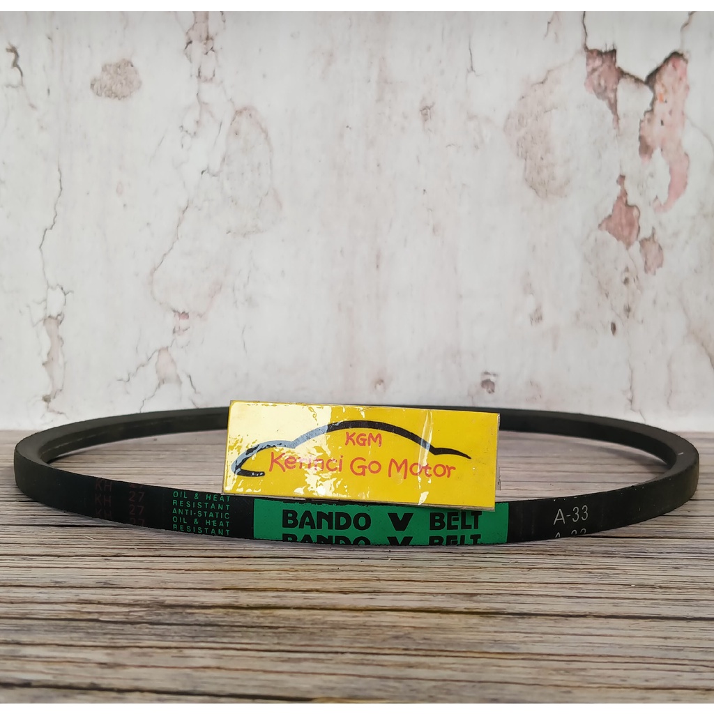 Jual Bando Van Belt A-33 V Belt Tali Kipas A33 Fan Belt Vanbelt Polos ...