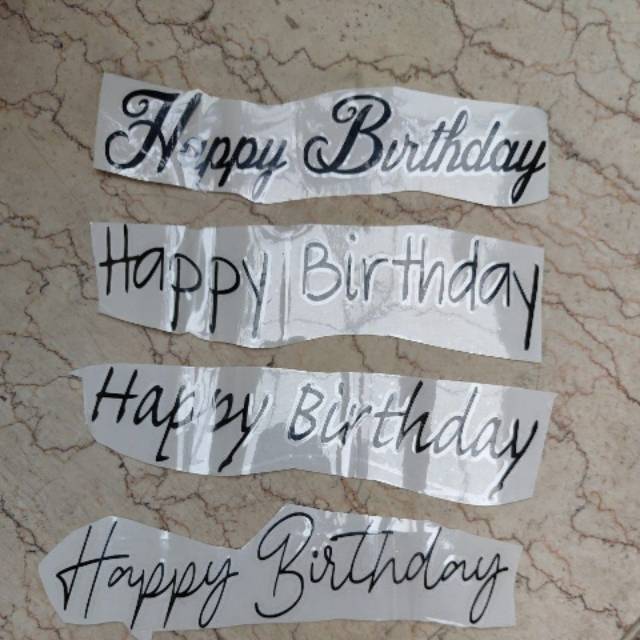 Jual Sticker Balon/Balon Bening /sticker balon bening/sticker ucapan ...