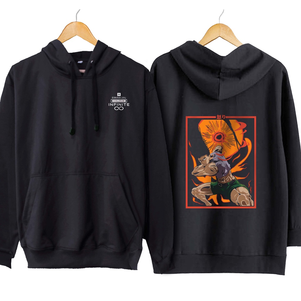 Jual Jaket hoodie jumper infinite anime GON RAGE MODE - HUNTER X HUNTER ...