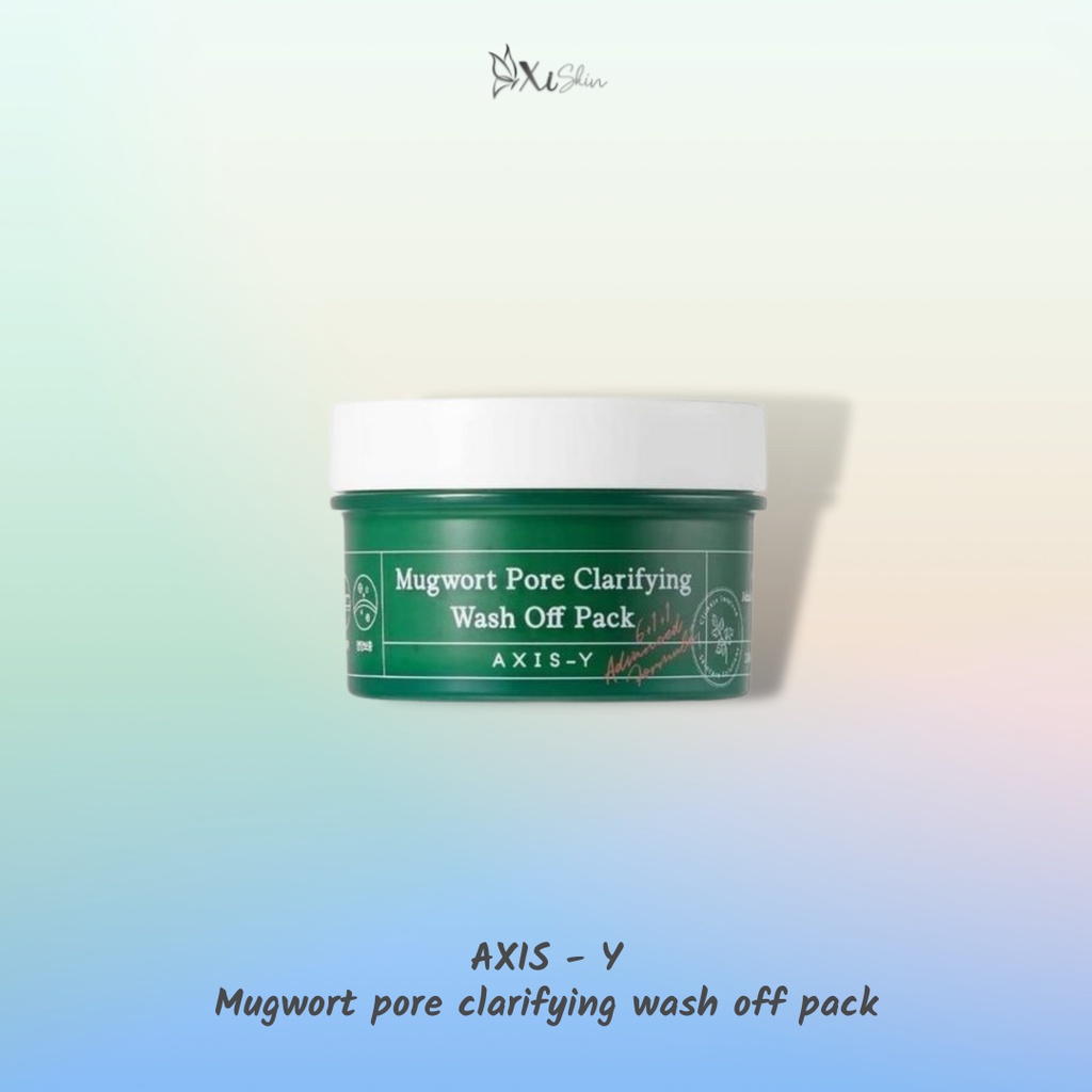 Jual AXIS-Y mugwort pore clarifying wash off pack | Shopee Indonesia