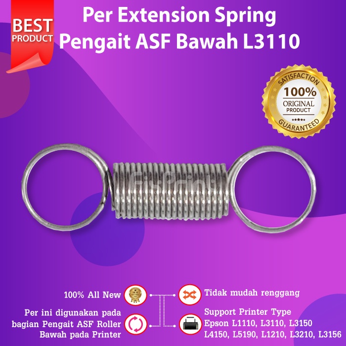 Jual Per ASF Bawah Epson L1110 L1210 L3110 L3210 Extension Spring ...