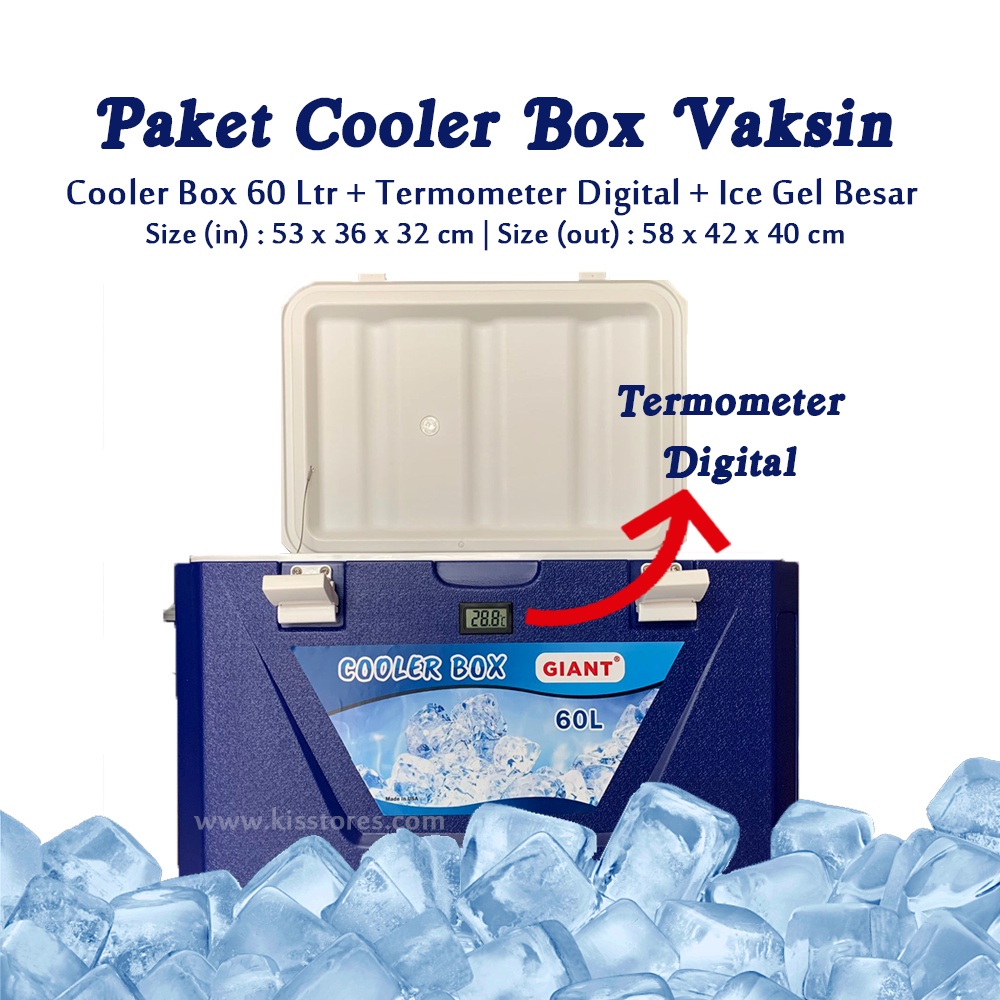 Jual Vaccine Carrier Box 60 Liter Cooler Box 60 Liter Vaksin Box Cool ...