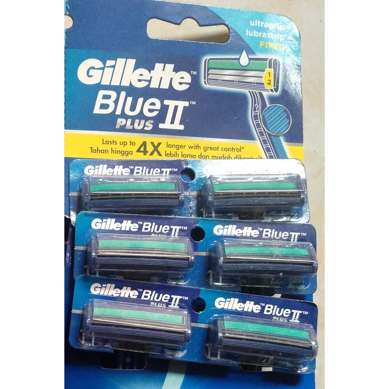 Jual Gillette Blue II Plus | Shopee Indonesia