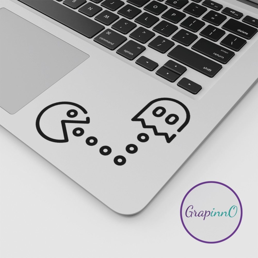 Jual Decal Sticker pacman Nostalgia Stiker Laptop | Shopee Indonesia