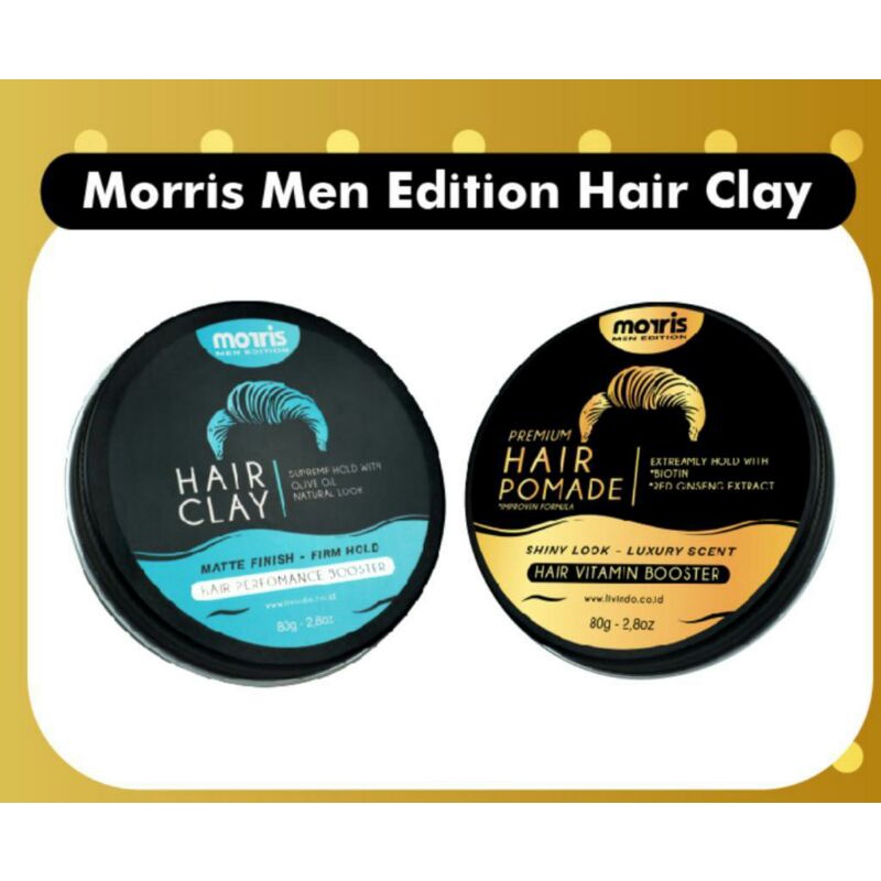 Jual Morris Hair Clay Matte Finish | Shopee Indonesia