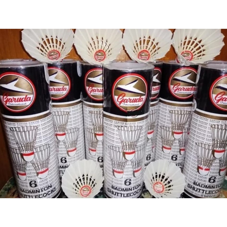 Jual Isi 6 Kok badminton Shuttlecocks Garuda International | Shopee ...