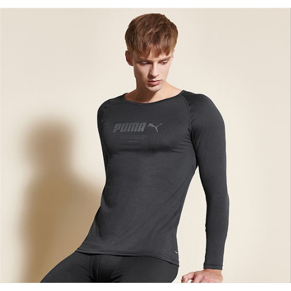 Jual Puma Warm Cell Baselayer Melange Black Original | Shopee Indonesia