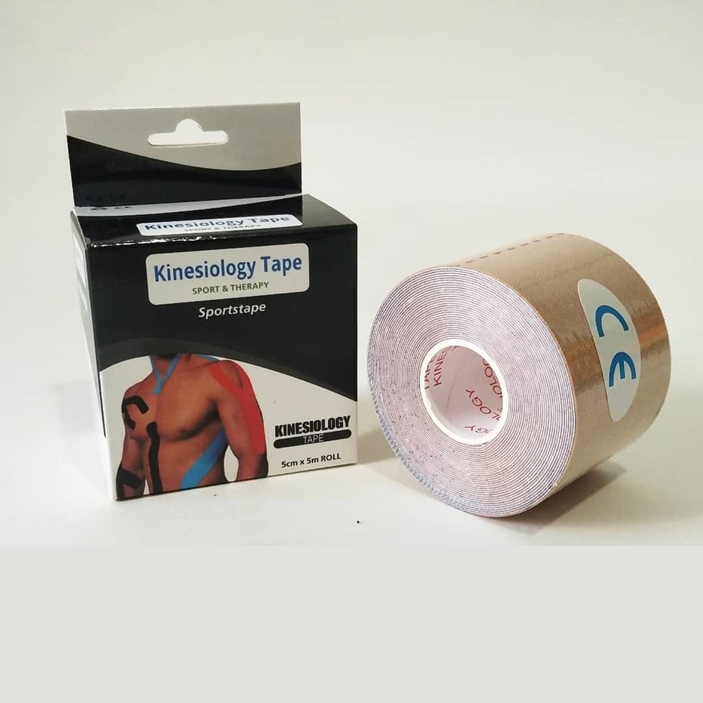 Jual ZL6036 Kinesio Kinesiologi Kinesiology Tape 5cm x 5m Taping Sepakbola Futsal Perban Elastis ...