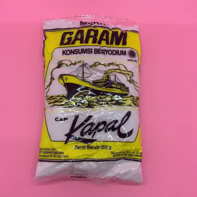 Jual Garam Cap Kapal 250gram | Shopee Indonesia