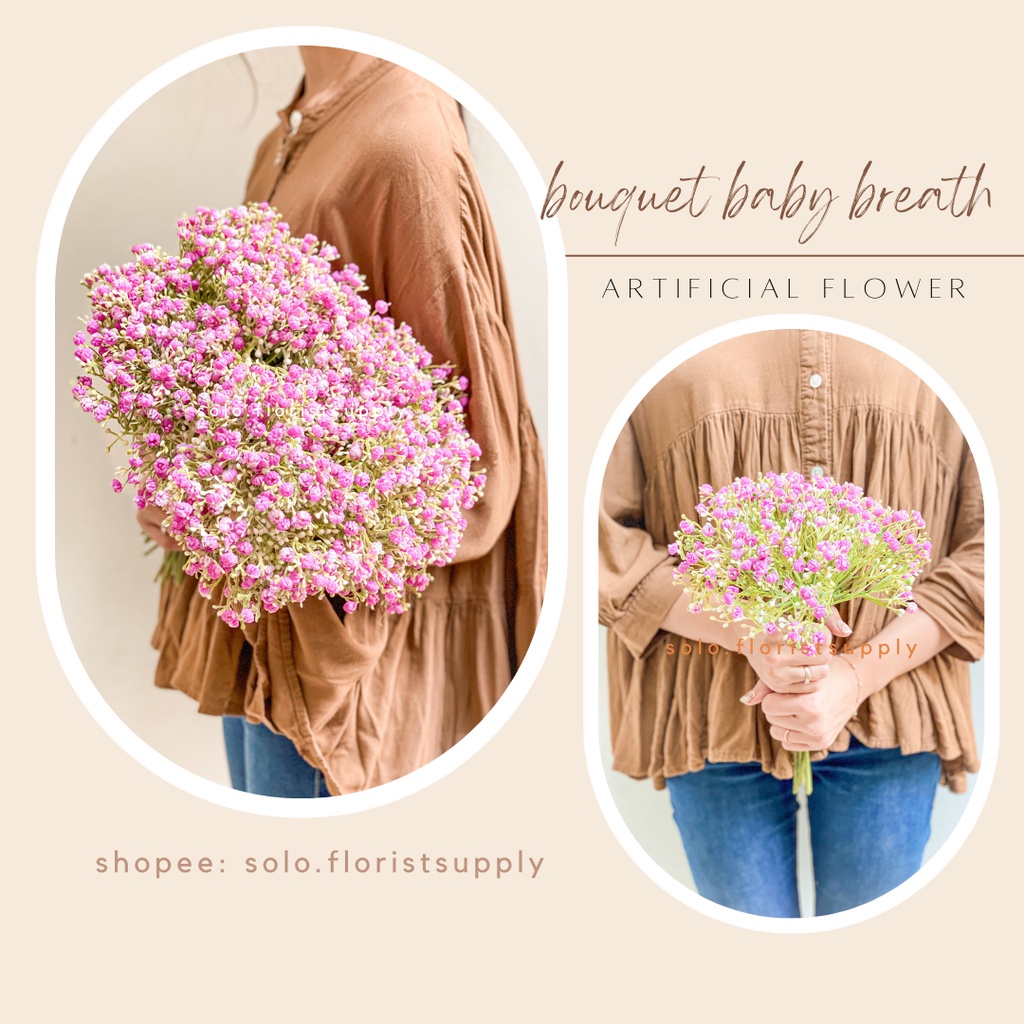 Jual BOUQUET BABY BREATH ARTIFICIAL BUKET BUNGA BABY BREATH Wedding ...