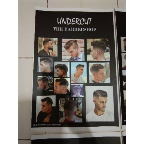 Jual Poster model rambut poster pangkas rambut poster gaya rambut Untuk ...