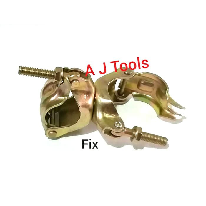 Jual Klem Pipa Steger /Scaffolding Clamp Fix ( Mati ) | Shopee Indonesia