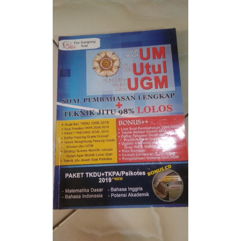 Jual utul ugm | Shopee Indonesia