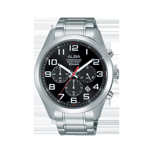 Jual Alba Quartz AT3B17X1 Chronograph AT3B17 Original | Shopee Indonesia