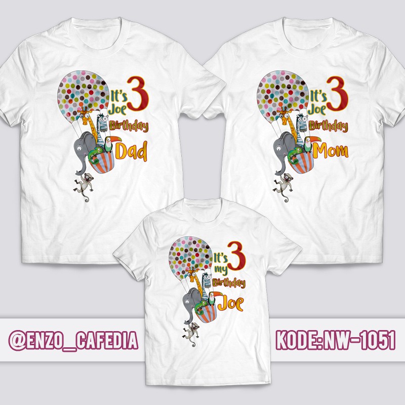 Jual Jual Baju Couple Keluarga | Kaos Kembaran Kapel Family Ultah ...