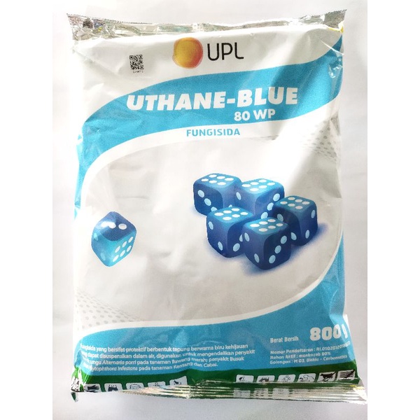 Jual Fungisida UTHANE BLUE 80WP 800gram, mankozeb biru | Shopee Indonesia