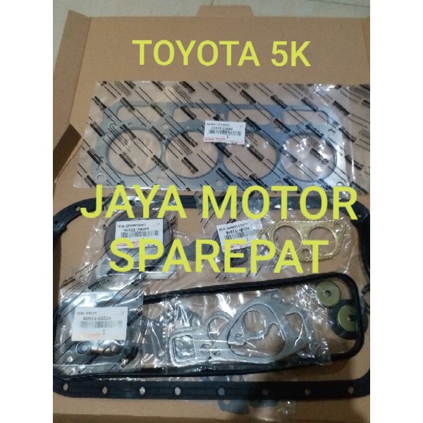 Jual Paking full set 5K KF40 ORIGINAL JAPAN paking gasket full set kijang 5k kf40 kf50 kijang ...