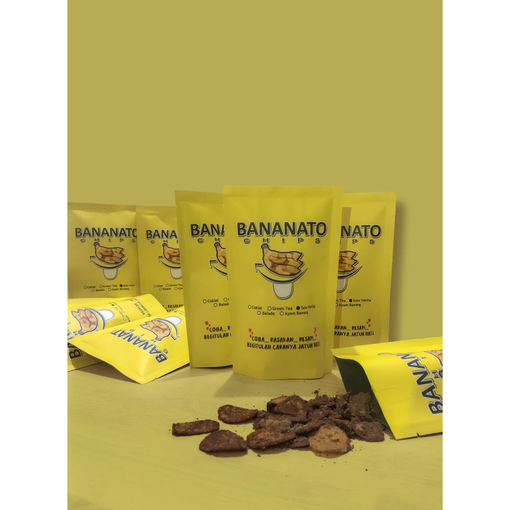 Jual Bananato Chips (Keripik Pisang Aneka Rasa) | Shopee Indonesia