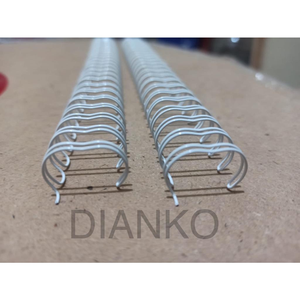 Jual Ring Kawat jilid Spiral A3 ukuran 7/16 A3 3:1 49 Lobang jilid ...