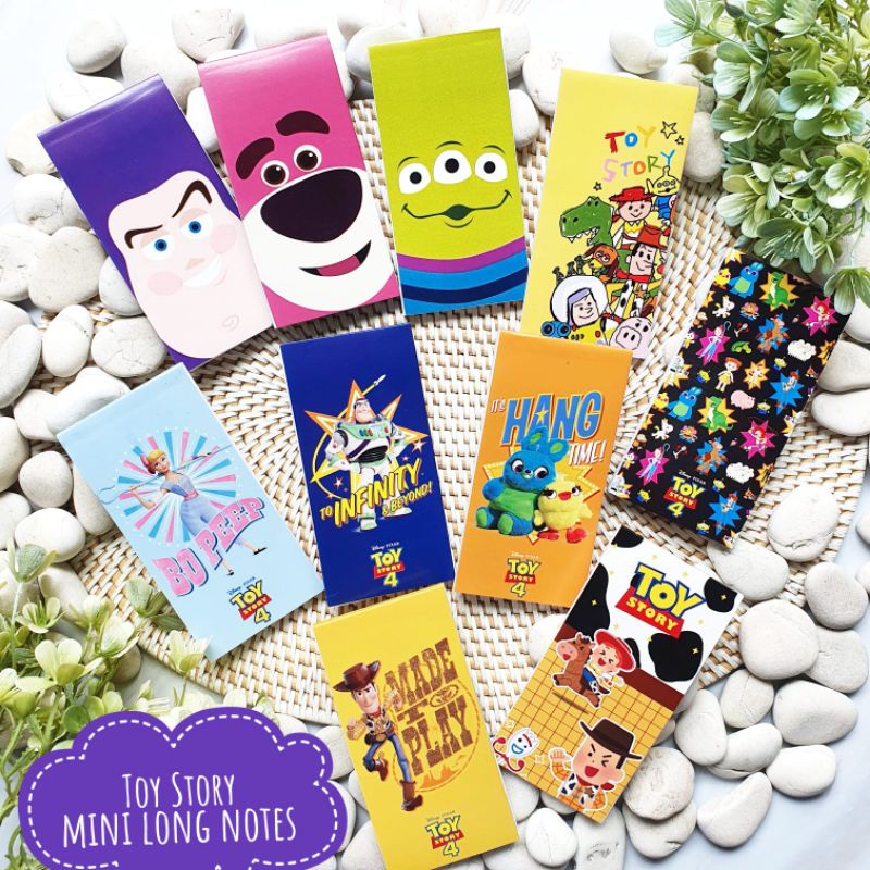 Jual Toy Story Mini Long Notes Buku Catatan Tulis Notebook Notepad ...