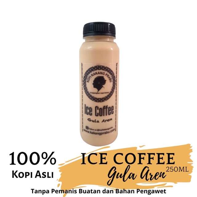 Jual Ice Coffee Gula Aren Kopi susu Kakang Prabu | Shopee Indonesia