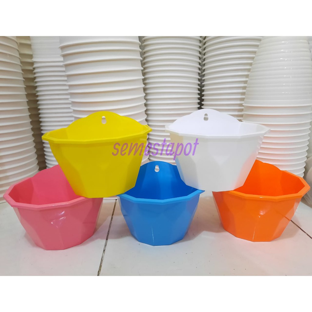 Jual Pot Bunga Tanaman Dinding NKT Diamond | Shopee Indonesia